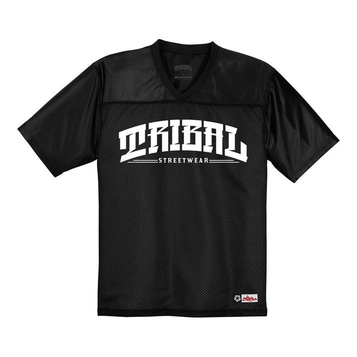 ARCHED - Black Mesh Jersey – TRIBAL STREETWEAR