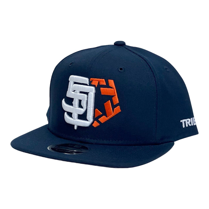SD NAVY T-STAR - New Era® Flat Bill Snapback Cap – TRIBAL STREETWEAR
