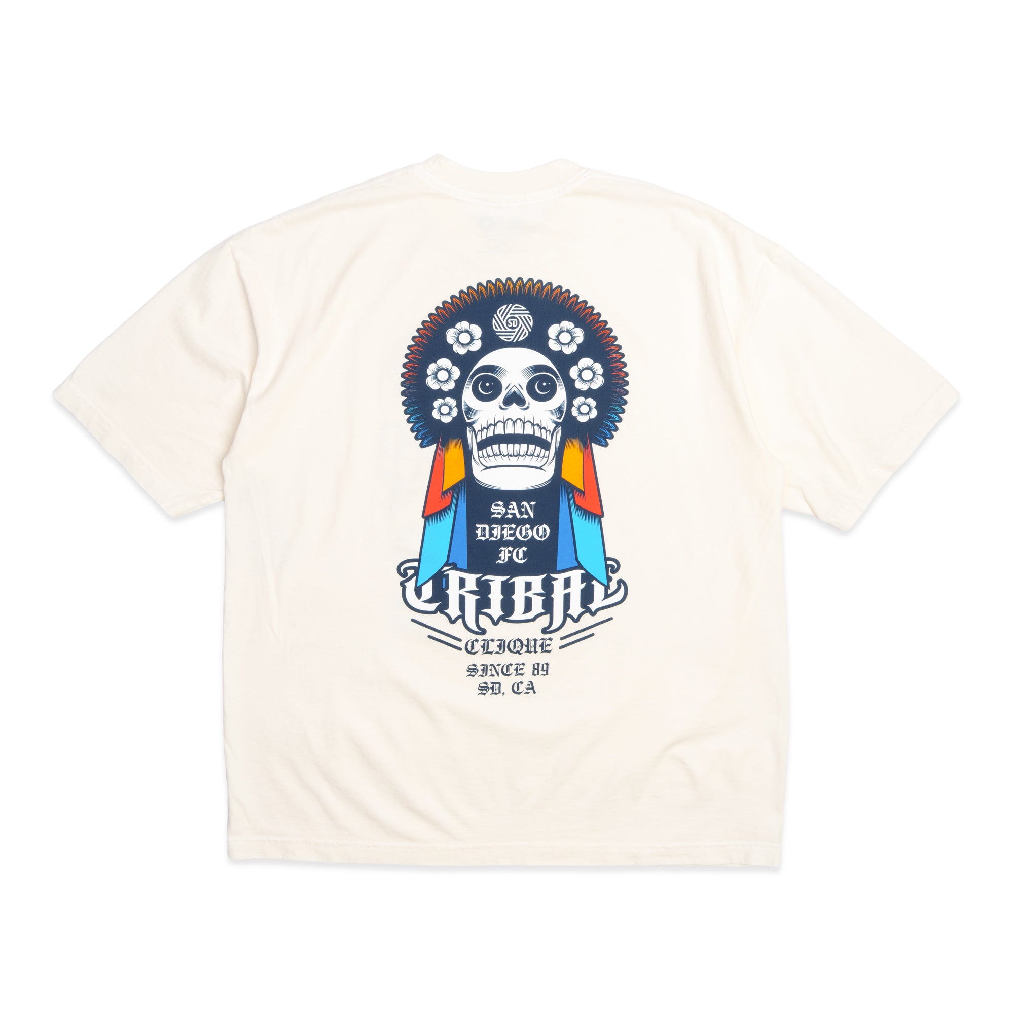 OUR TIME - SDFC x Tribal - OFF WHITE Tee – TRIBAL STREETWEAR